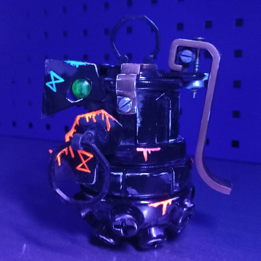 3D file League of Legends Jinx BOOM Grenade Arcane series. Video game ...
