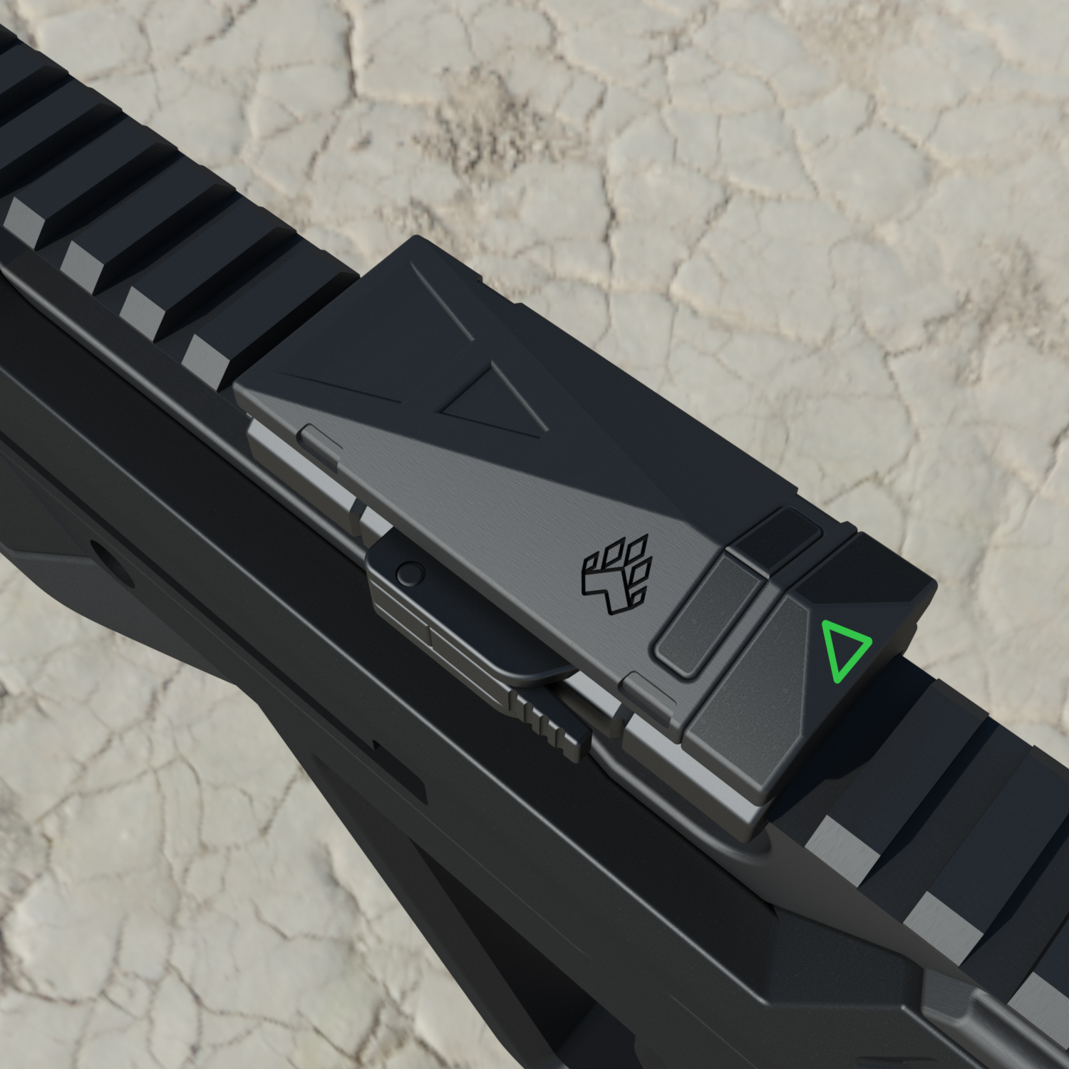 Archivo 3D Valorant 3X-PDR Rifle de asalto Bulldog skin por defecto ...