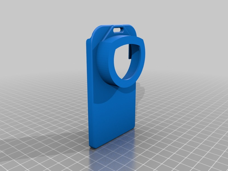Free 3D file badges holder with HID/RSA tokens - more lanyard support 👽 ...