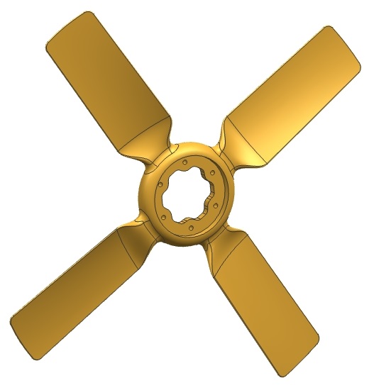 3D file Fan Blade 🔧 ・Design to download and 3D print・Cults