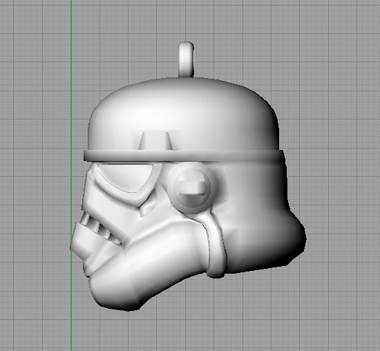 ⭐ Star Wars stormtrooper helmet key ring・ STL File for ・Cults