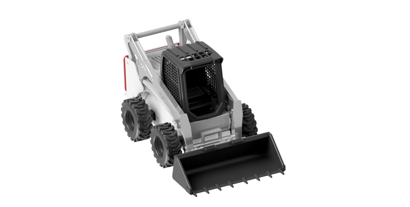 🚜 Bobcat S850 1/24 scale skidsteer・ STL File for 3D printing・Cults