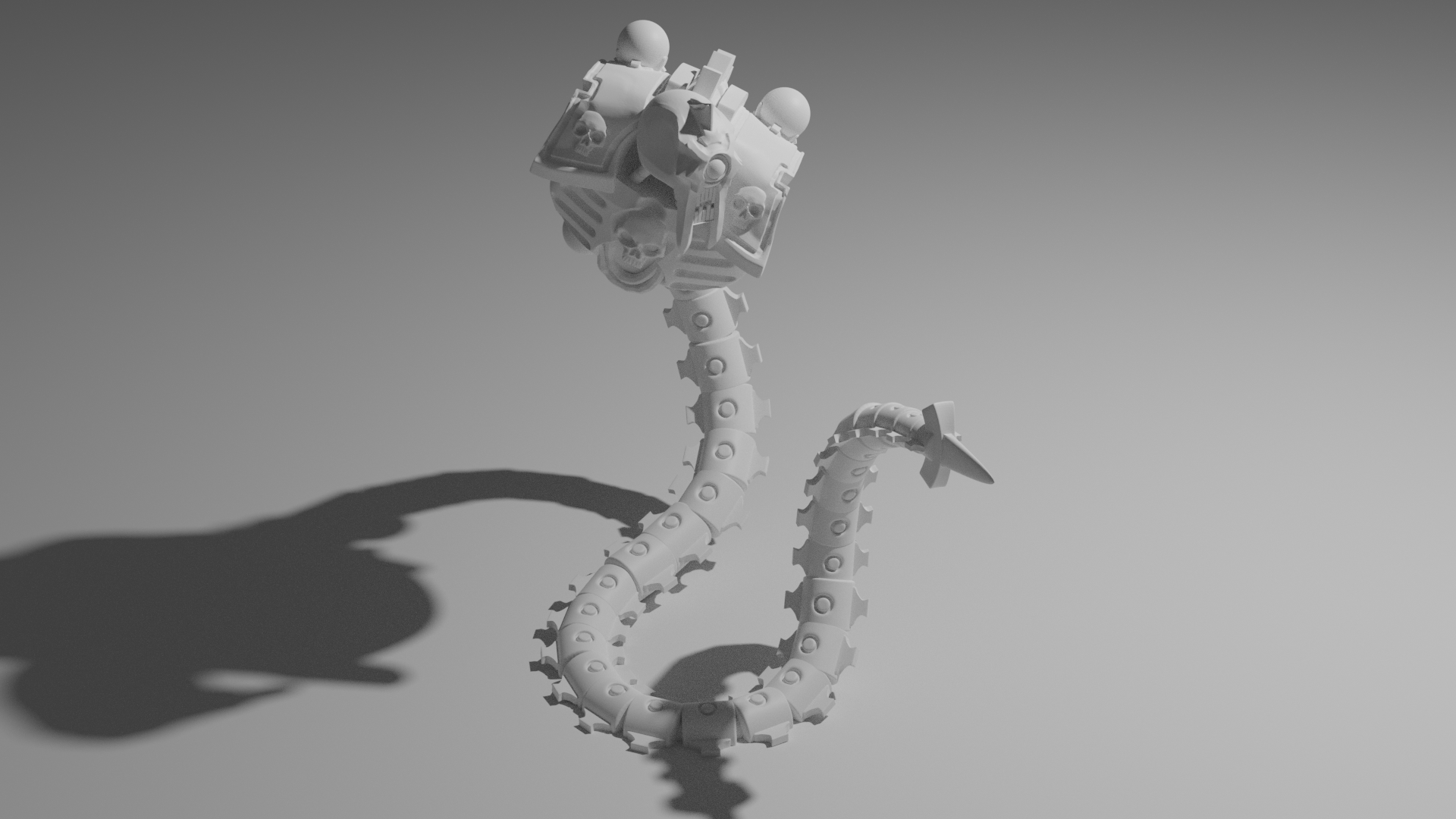 STL file Necromechanical Specter 🎲 ・3D printable model to download・Cults