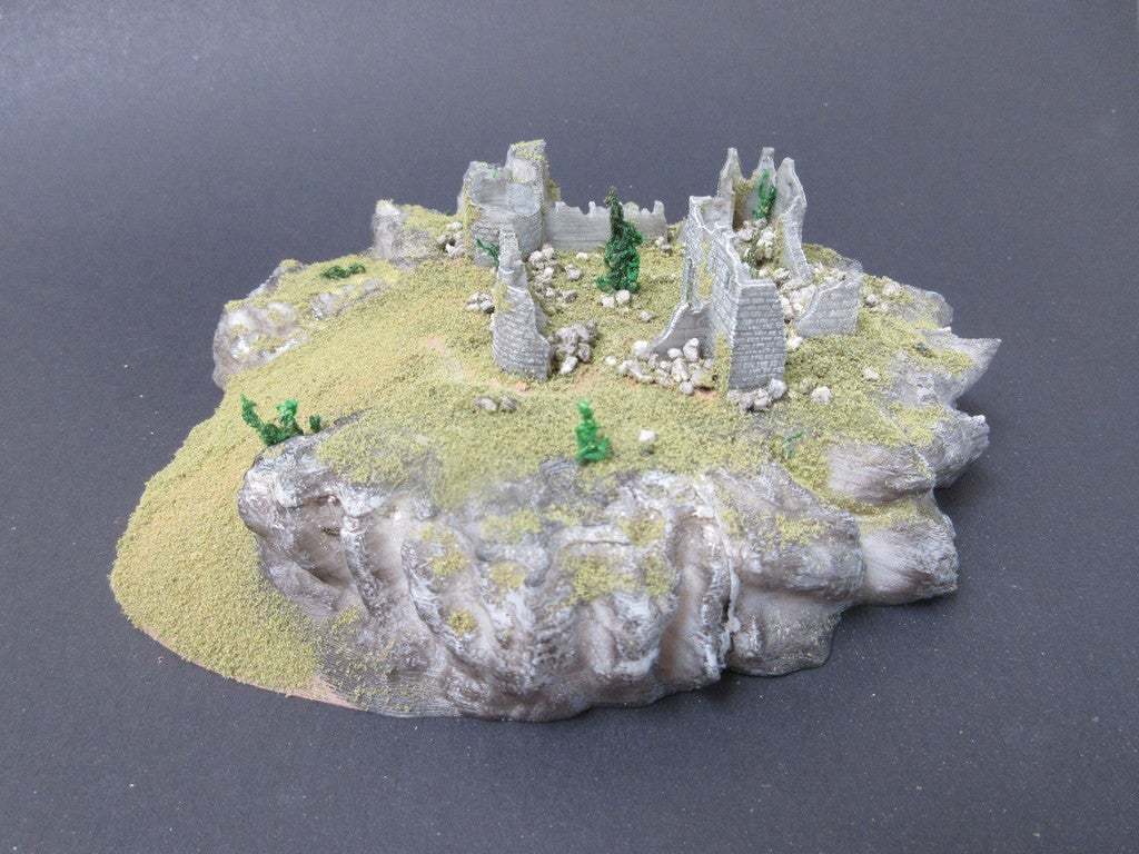 Free STL file Castle ruin 🏰 ・3D print design to download・Cults
