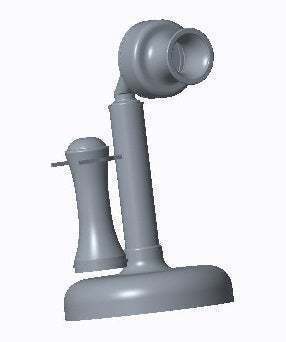 Free STL file Candlestick Phone 🕯️ ・3D printer model to download・Cults