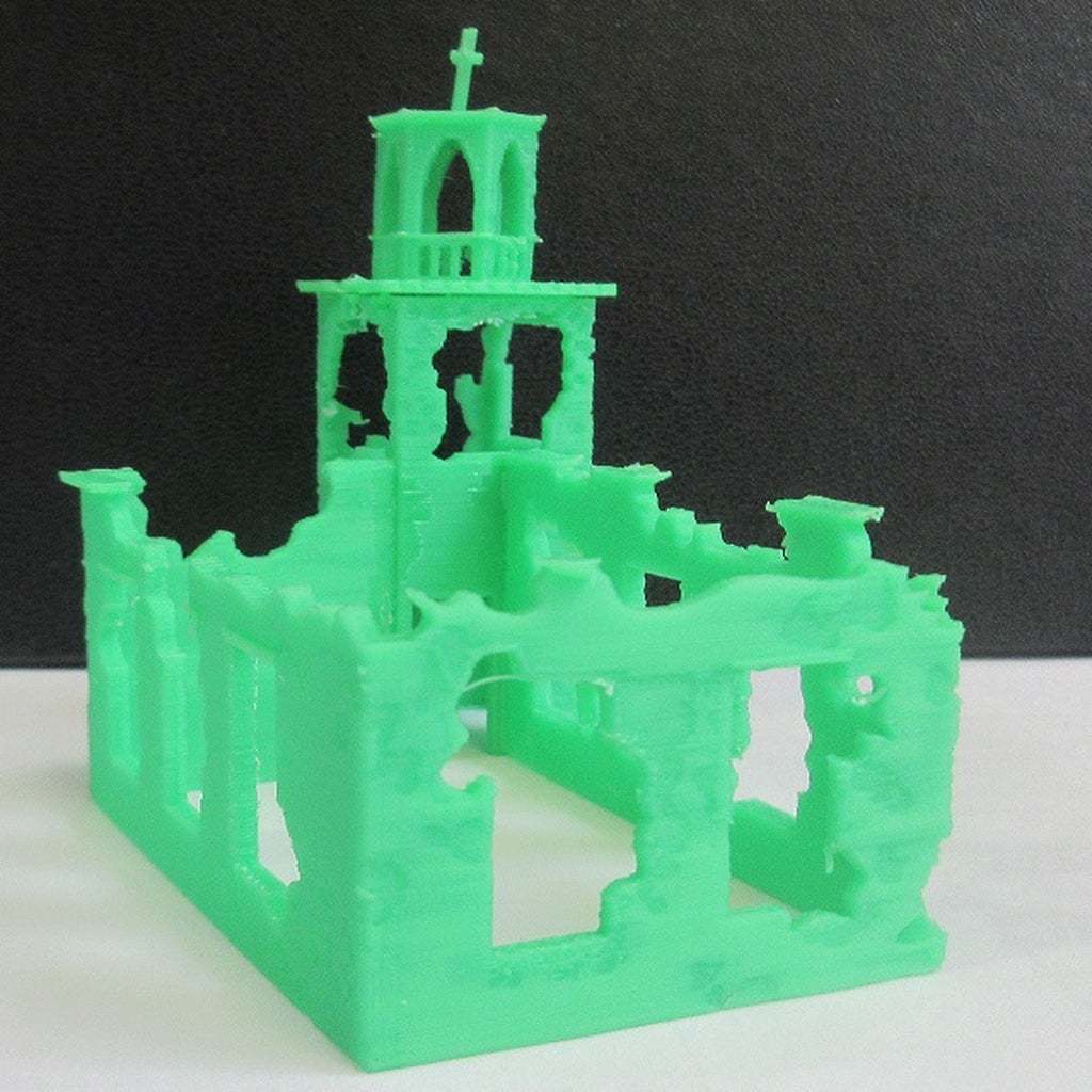 ⛪ Ruined Church 28mm scale・Free STL File for ・Cults