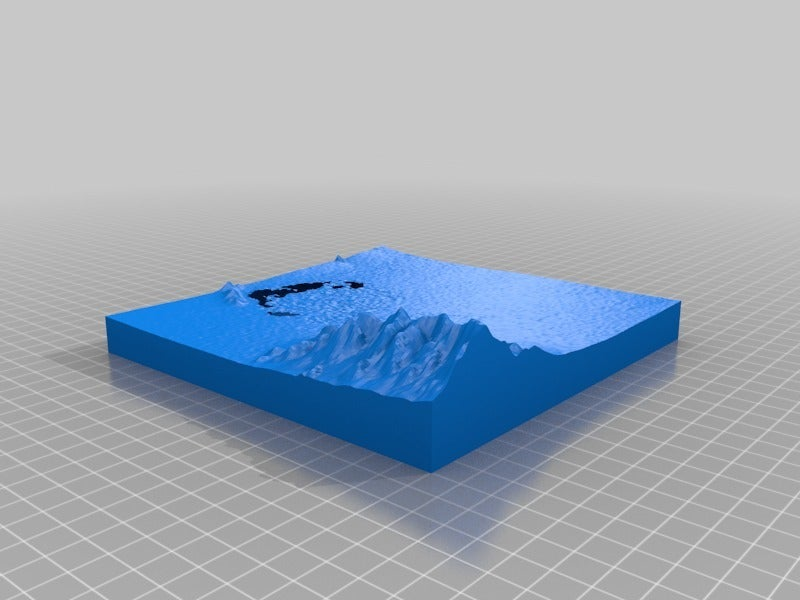 Free STL file Area 51 topography 👽 ・3D printing template to download・Cults