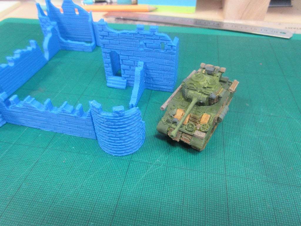 Free STL file Castle ruin 🏰 ・3D print design to download・Cults