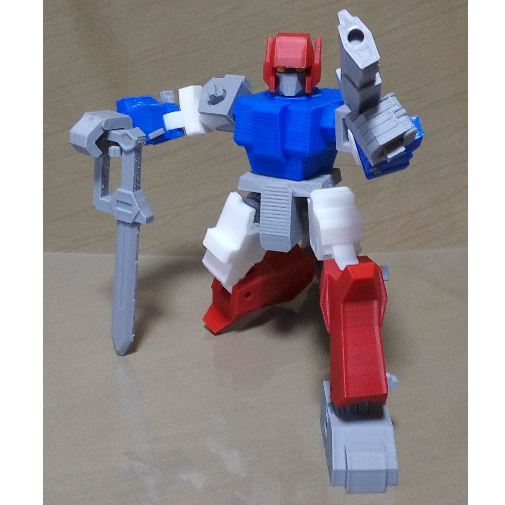 🤖 ARTICULATED MECH TOY "ARX"・Free 3D File for ・Cults