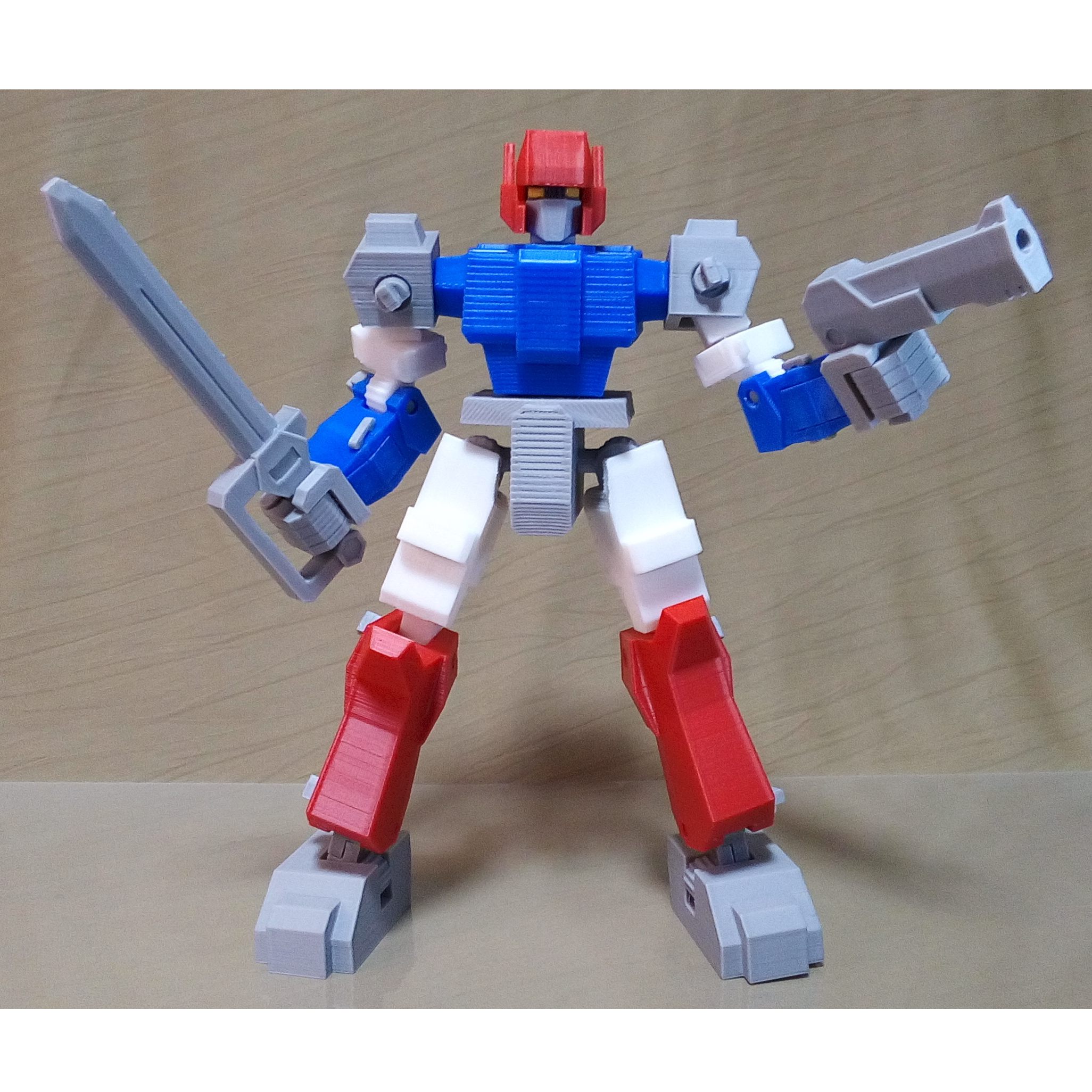 🤖 ARTICULATED MECH TOY "ARX"・Arquivo 3D Grátis para ・Cults