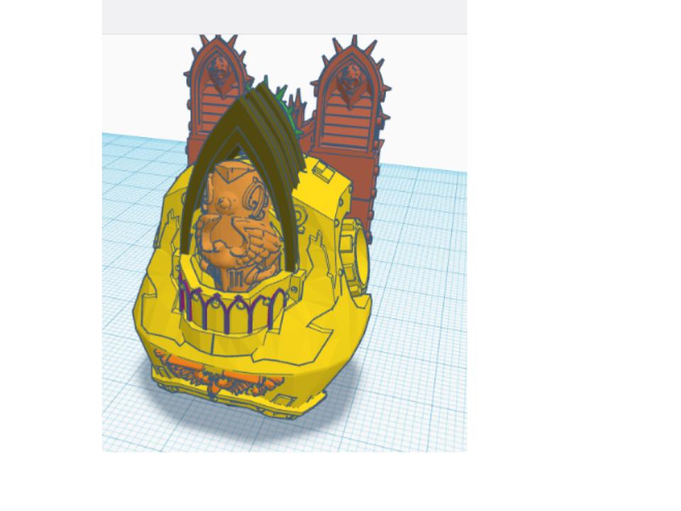 🎨 sagitarius pattern contemptor・Free STL File for ・Cults