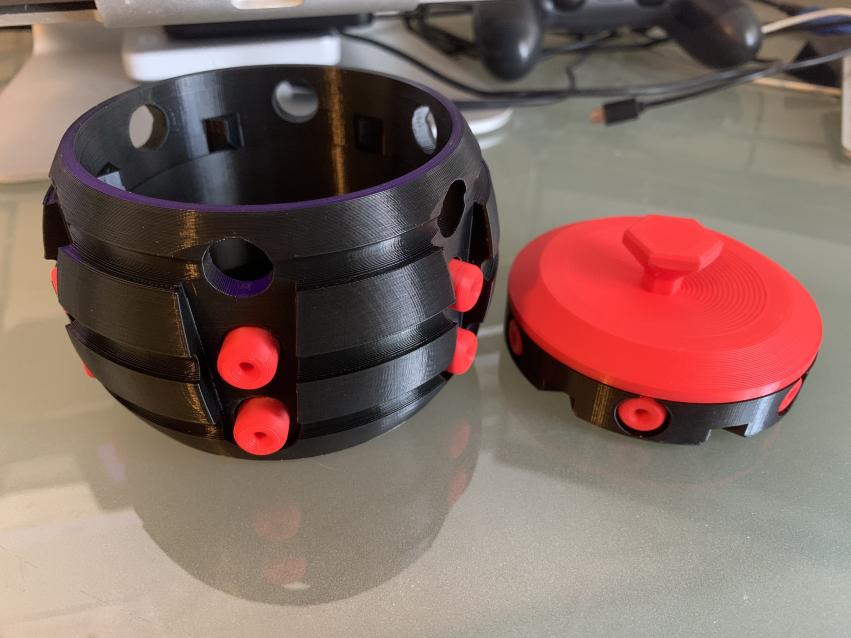 3D printed Bank Vault Box・Cults