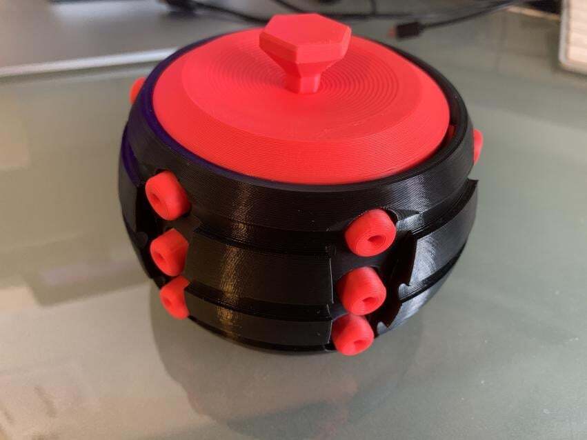 3D printed Bank Vault Box・Cults