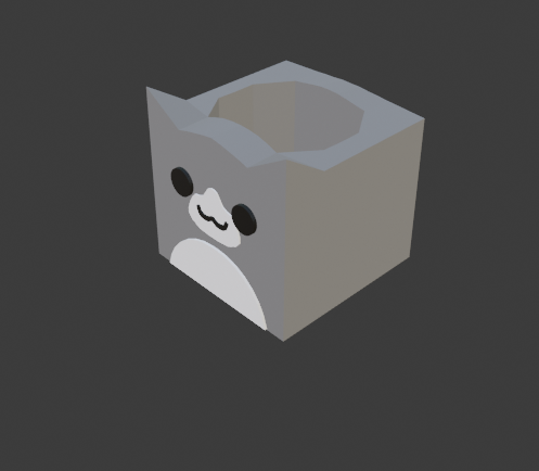 STL file Geometry dash cat pencil 💨 ・3D printer model to download・Cults