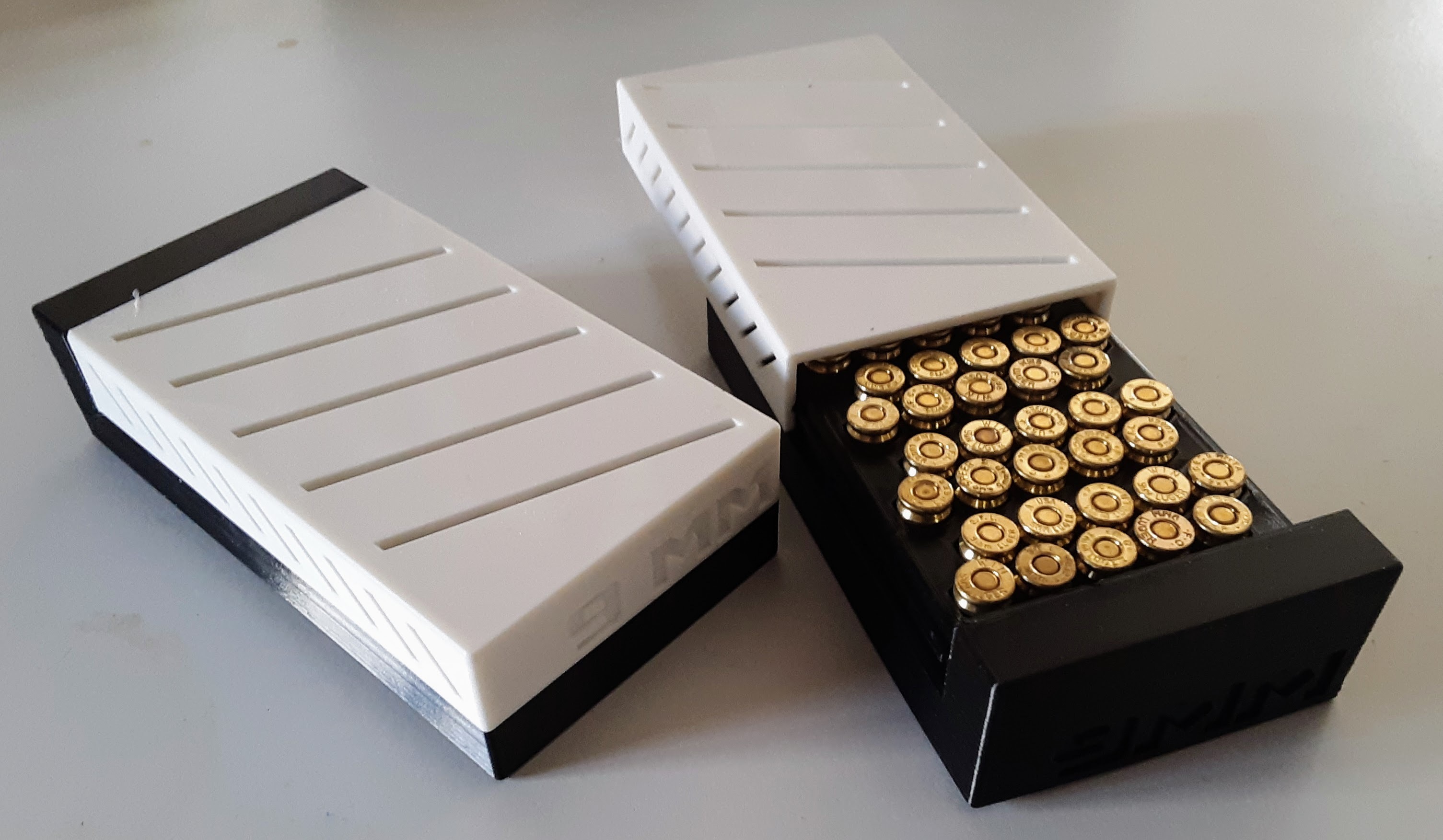 3D printed Max's 50 round 9mm Caliber Ammo Box・Cults