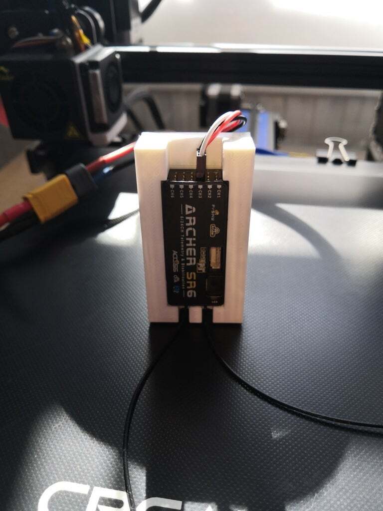 Archivo STL gratis Bloque de calibración FrSky Archer SR6 👽 ・Modelo ...