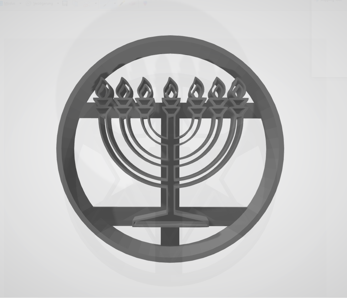 STL file Cookie cutter Menorah 🍪 ・3D printer model to download・Cults