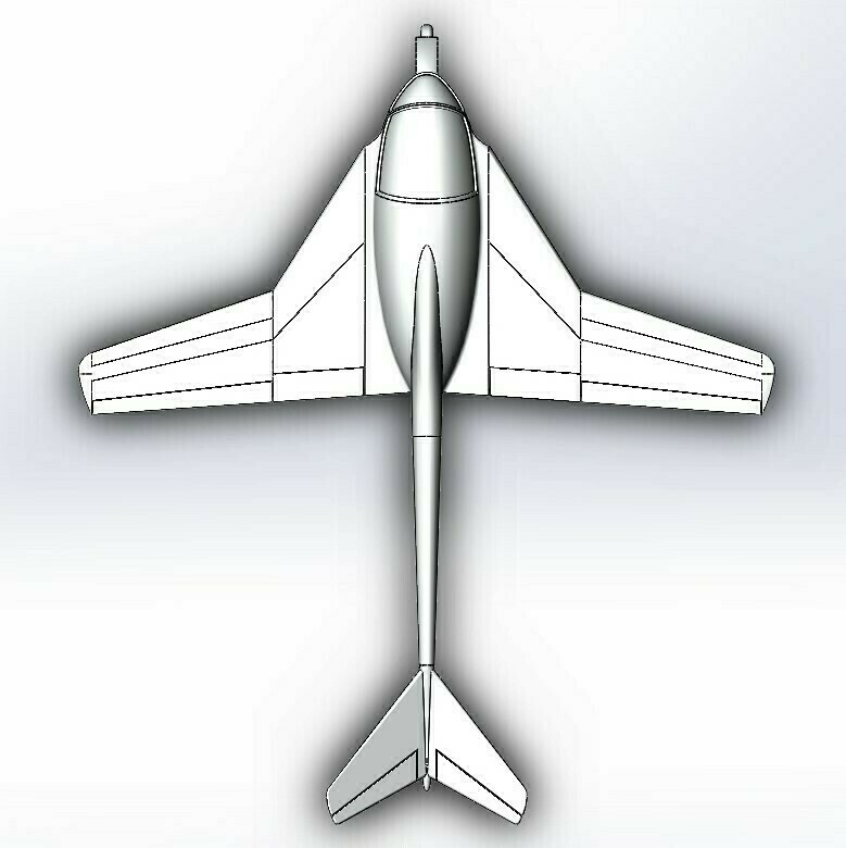 ️ Messerschmitt Me Libelle (Dragonfly) (1:72) - LUFT 46・ STL File for ...