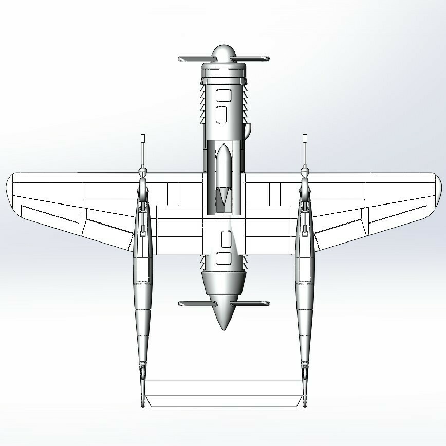 STL file Junkers Ju EF.112 (1:72) - LUFT 46 ️・3D printing model to ...