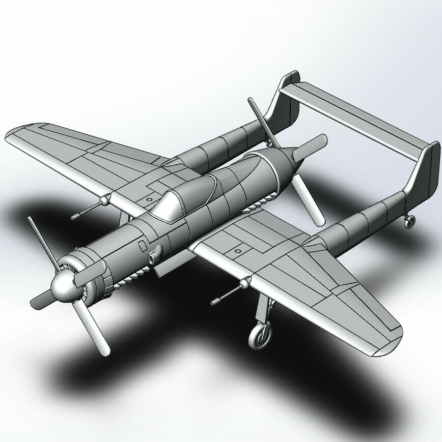 ️ Junkers Ju EF.112 (1:72) - LUFT 46・ STL File for ・Cults