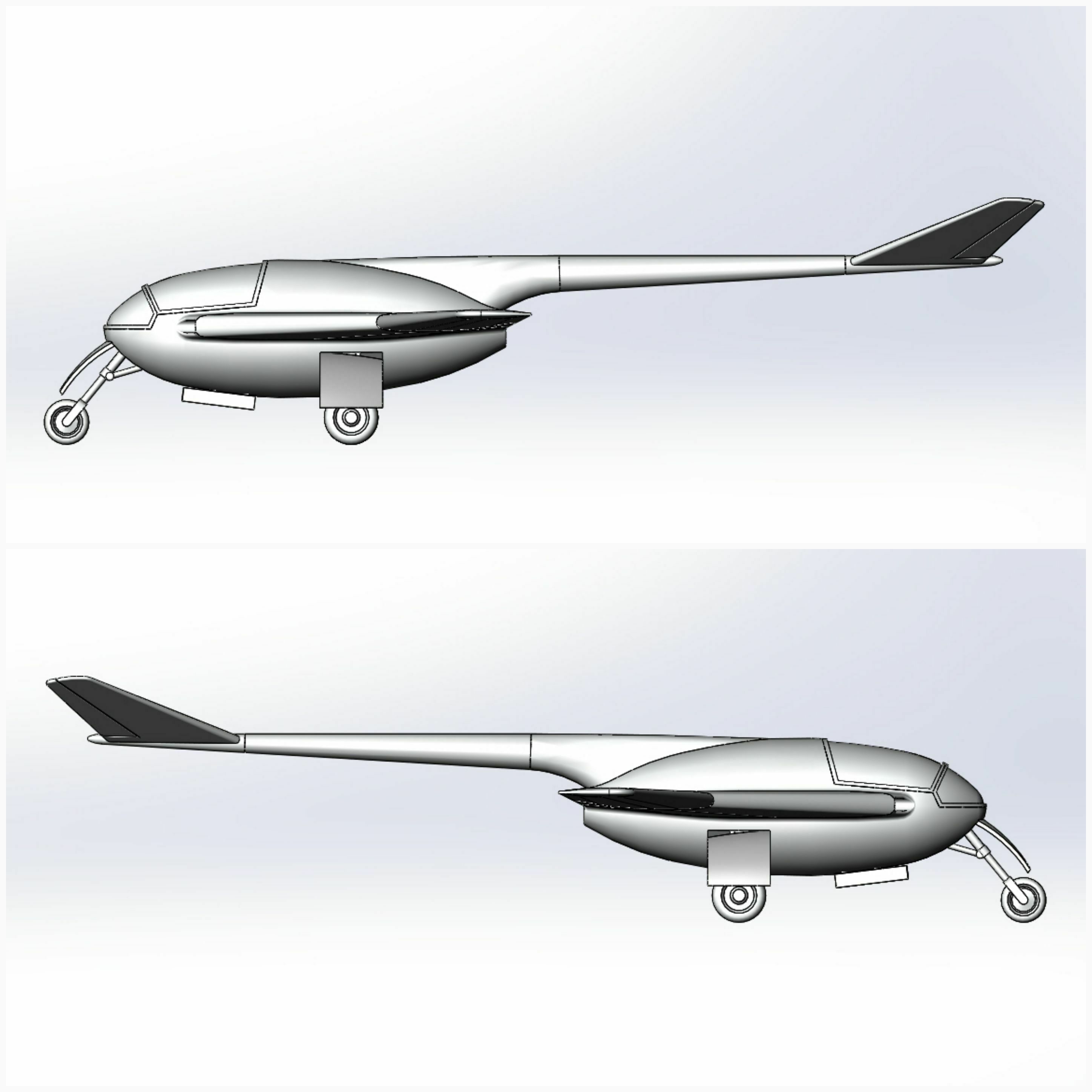 Messerschmitt Me Libelle : Luft46 best STL files for 3D printing・23 ...