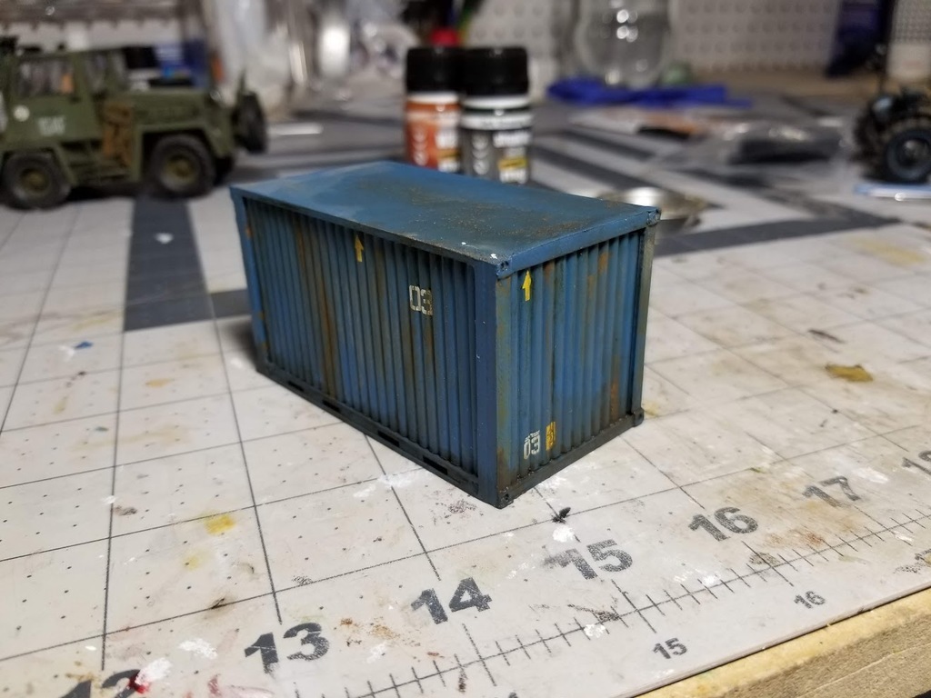 🎲 1/35 10ft Container Crate・Free 3D File for ・Cults