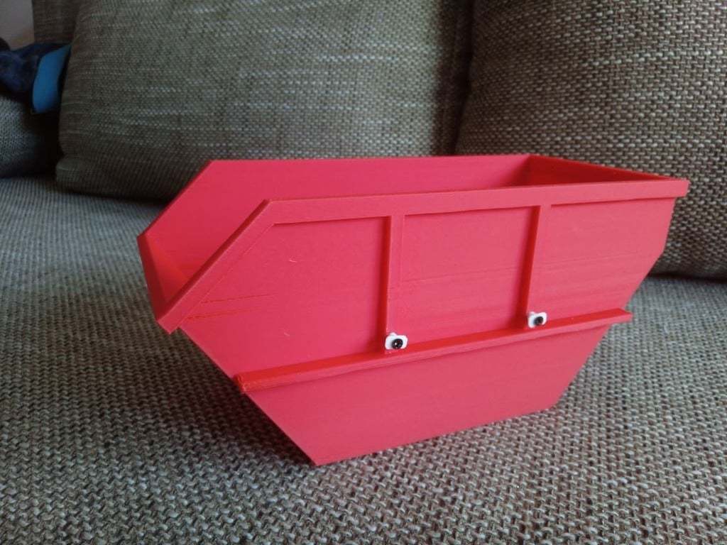 STL file 10 CBM Skip 1:14 🎠 ・3D printing design to download・Cults