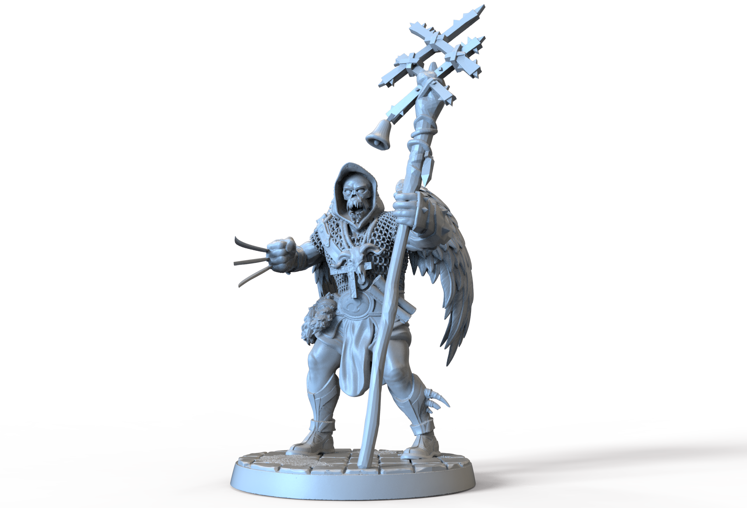 👼 ANGEL OF DEATH STL・Free 3D File for ・Cults