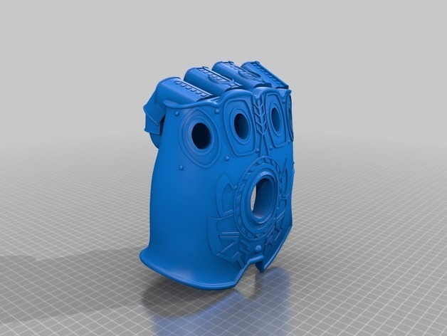 Free 3D file INFINITY GAUNTLET ♾️ ・3D print design to download・Cults