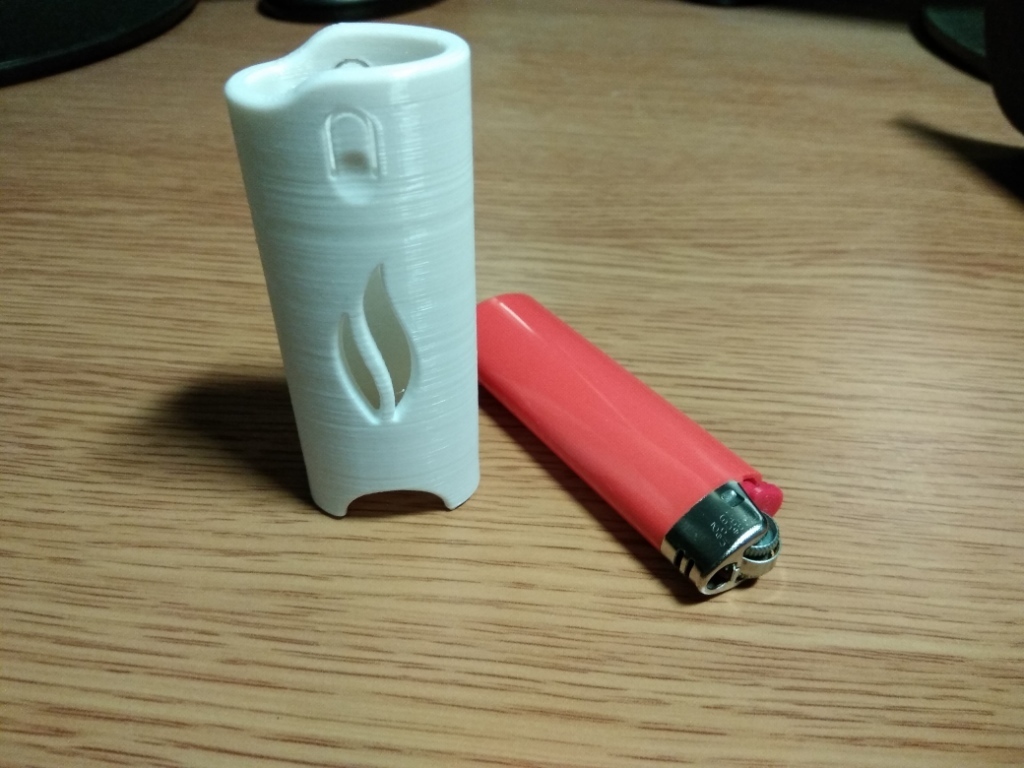 👽 BIC Lighter Maxi Case・ STL File for ・Cults