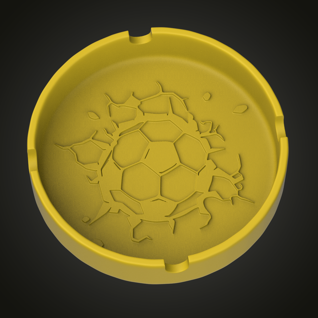 Free STL file ashtray 🚬 ・3D printing template to download・Cults