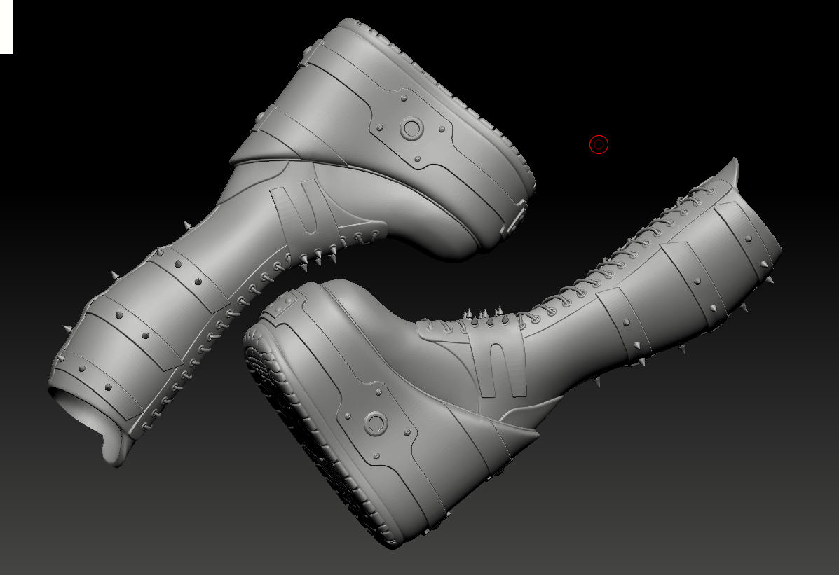 STL file gothic boots 🦶 (OBJ)・Design to download and 3D print・Cults
