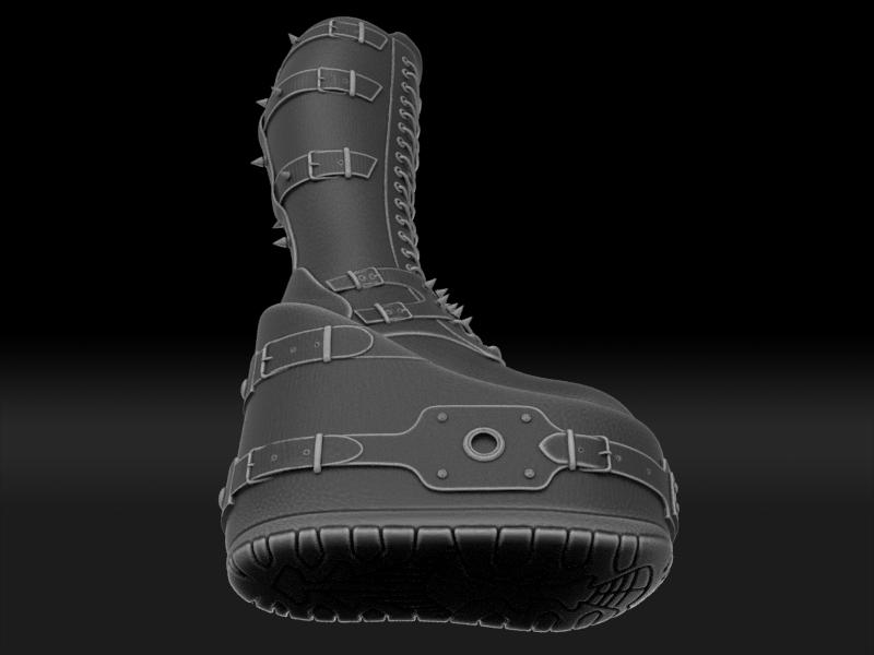 STL file gothic boots 🦶 (OBJ)・Design to download and 3D print・Cults