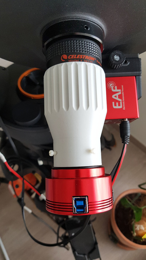 🔫 Adapter for ASI cameras on Meade or Celestron F6.3 focal reducers ...