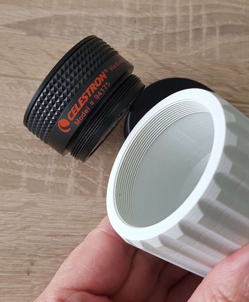 🔫 Adapter for ASI cameras on Meade or Celestron F6.3 focal reducers ...