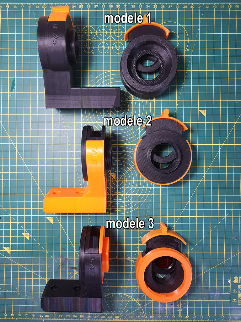 Free 3D file Adapter with filter holder for Canon lenses and ZWO ASI ...