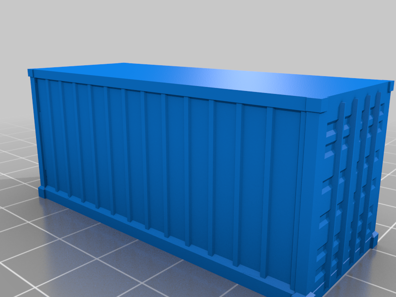 Free STL file 1/100 Military Containers 🪖 ・3D printable model to ...