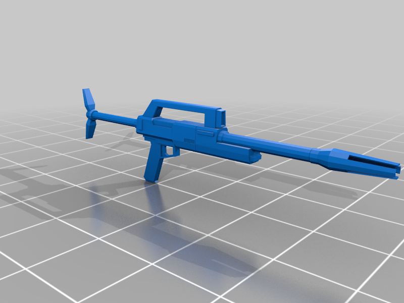 🤖 Mobile Suit Gundam GM Sniper Weapons Collection・Free STL File for ・Cults