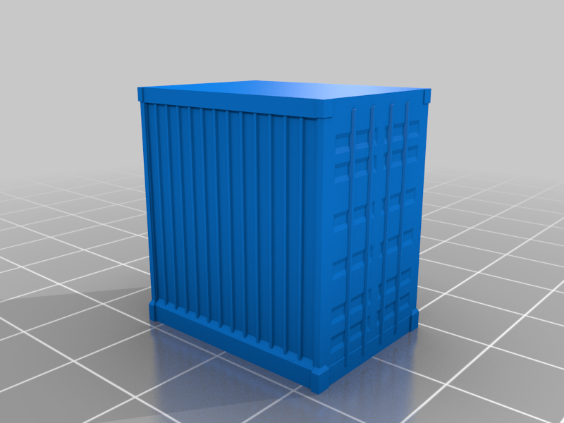 Free STL file 1/100 Military Containers 🪖・3D printable model to ...