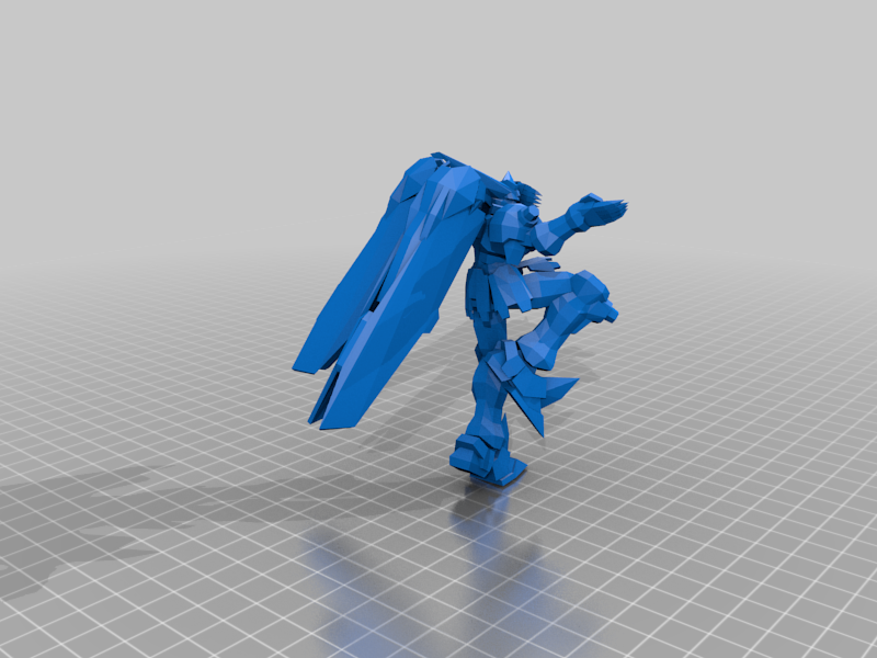 🤖 Mobile Fighter G Gundam Low Poly Collection・Free STL File for ・Cults