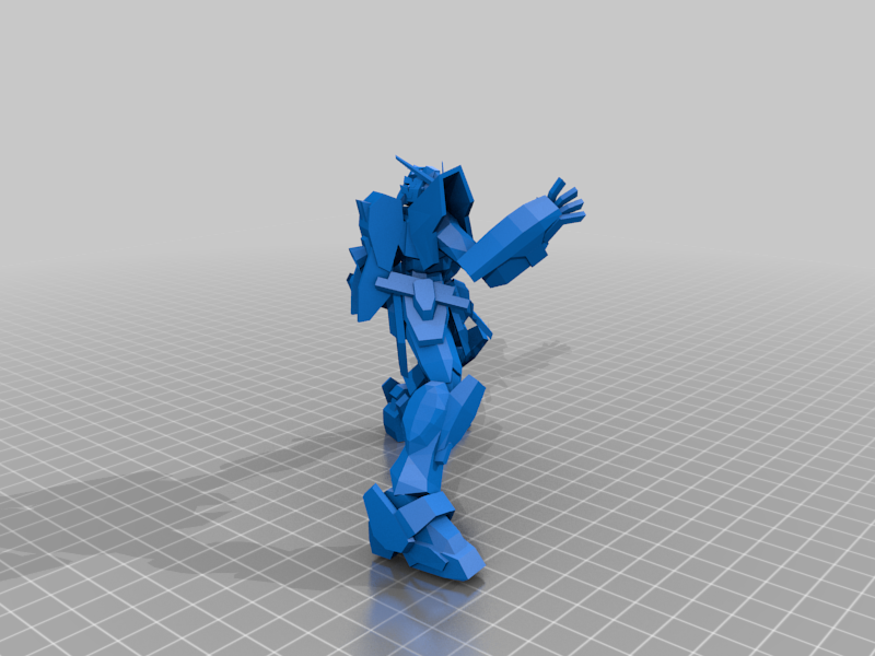 🤖 Mobile Fighter G Gundam Low Poly Collection・Free STL File for ・Cults