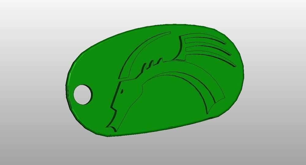 Free STL file Kali Tag 🖥️ ・Design to download and 3D print・Cults