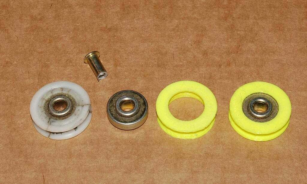 Free STL file Closet Door Wheel 🚪 ・3D print object to download・Cults