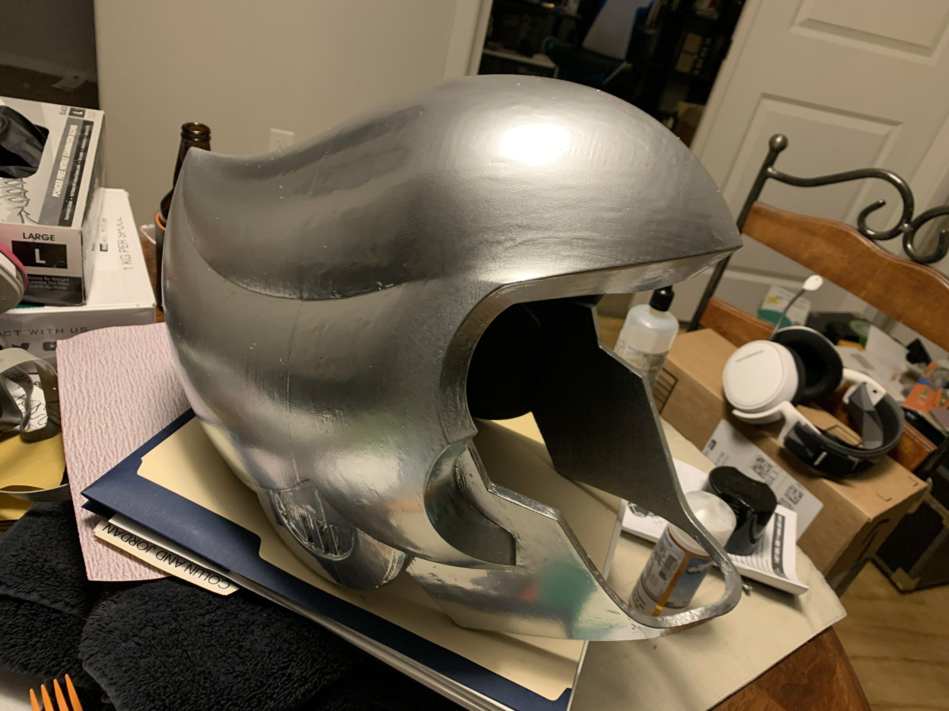 🪖 Silverhawks helmet with Stand・3D Print with the Sidewinder X1 3D ...