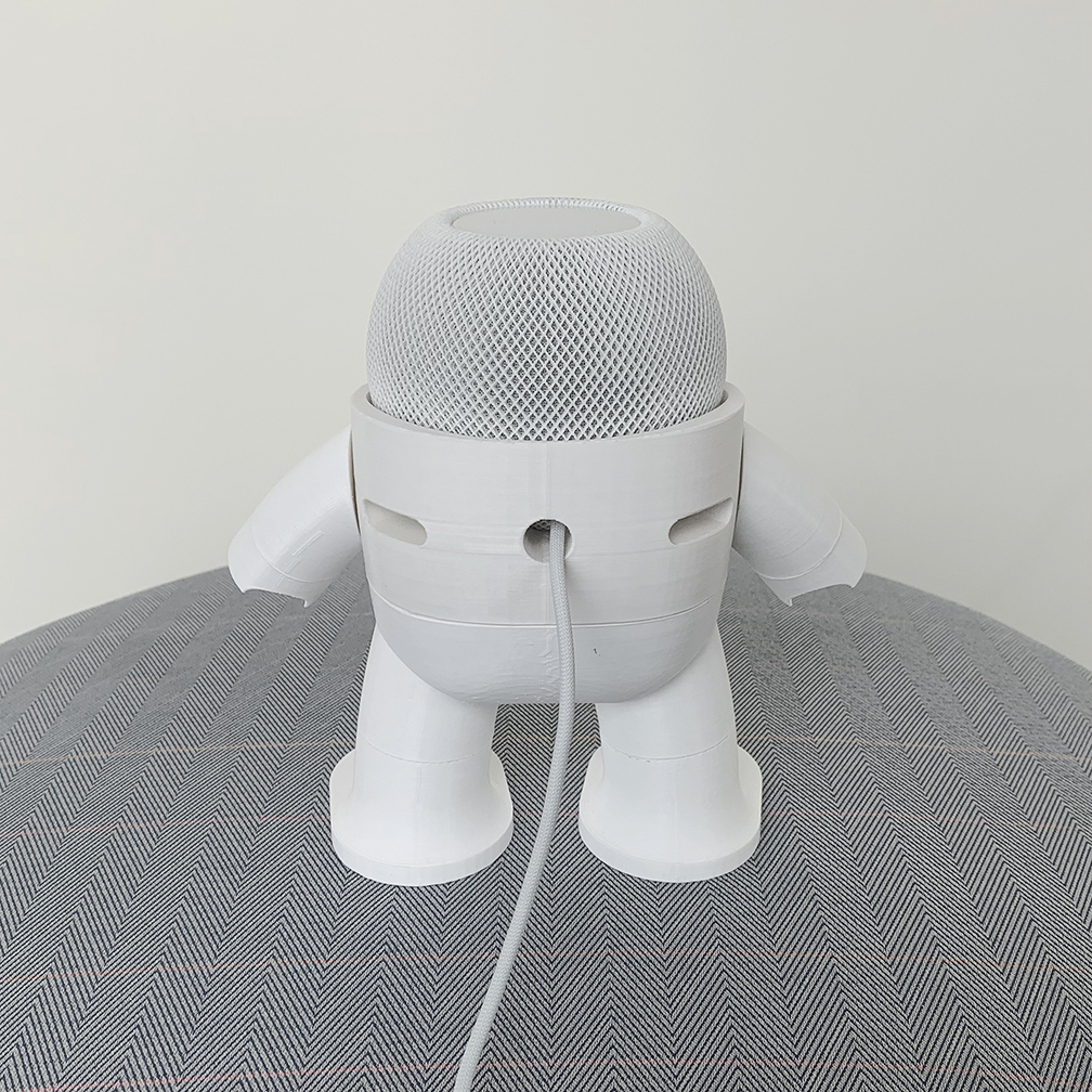 STL file Bot Plus One - HomePod mini Version 🤖 ・Model to download and ...