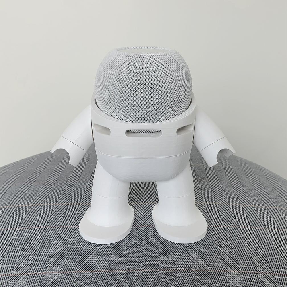 STL file Bot Plus One - HomePod mini Version 🤖 ・Model to download and ...
