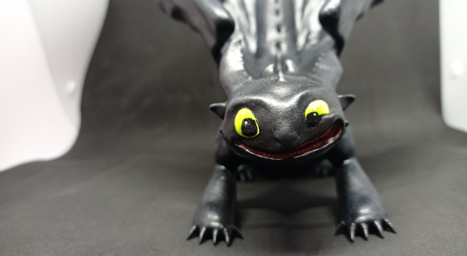 OBJ file TOOTHLESS - KROKMOU 🐉 ・3D printable model to download・Cults