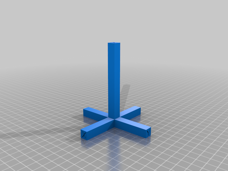 Free 3D file 100mm XYZ calibration object 🧞‍♂️ ・3D printer design to ...