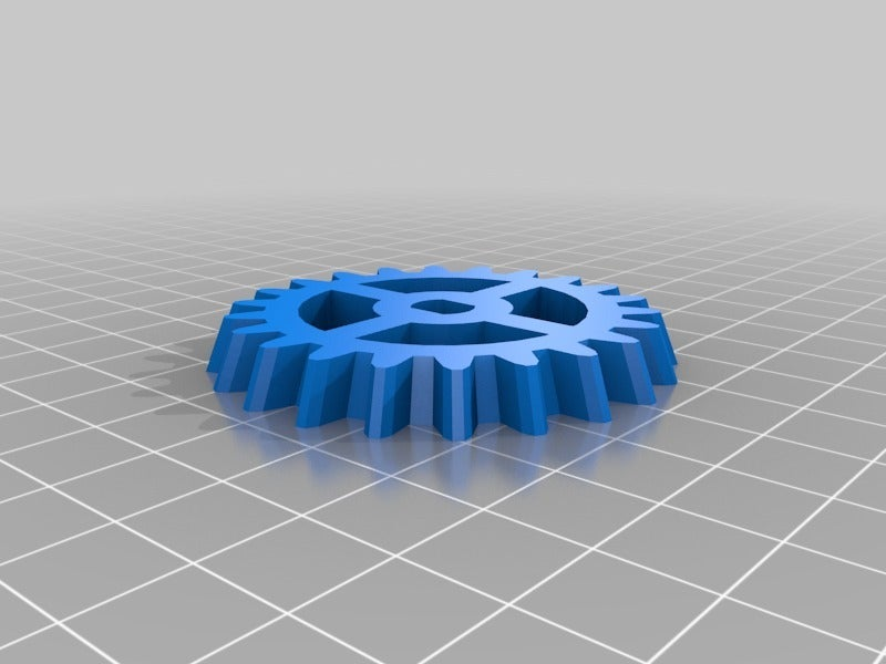 Free STL file Enlarged large gear for more stability Amazing Gyroscopic ...