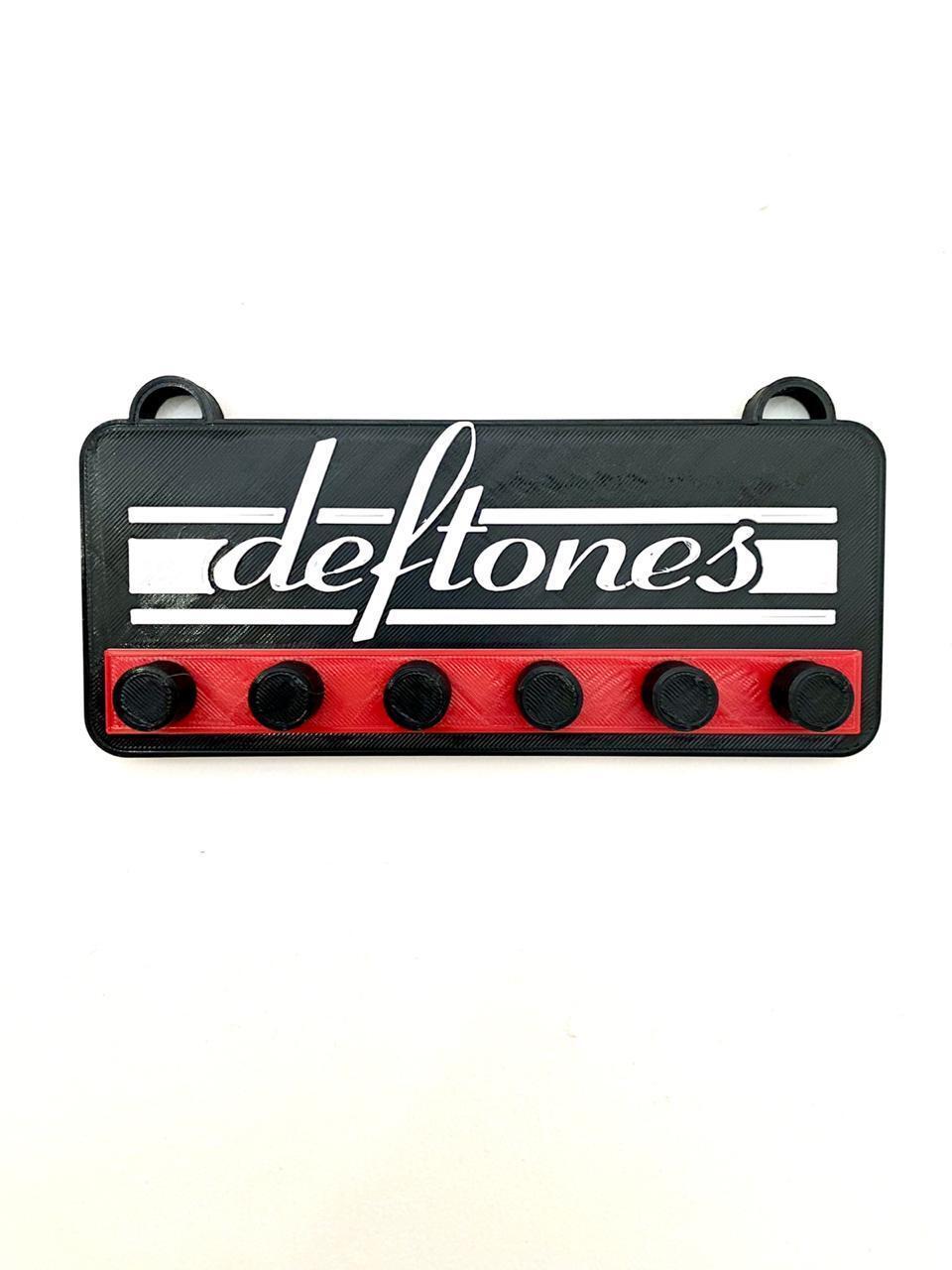 Archivo STL Deftones key holder 🔑 ・Diseño de impresión en 3D para ...
